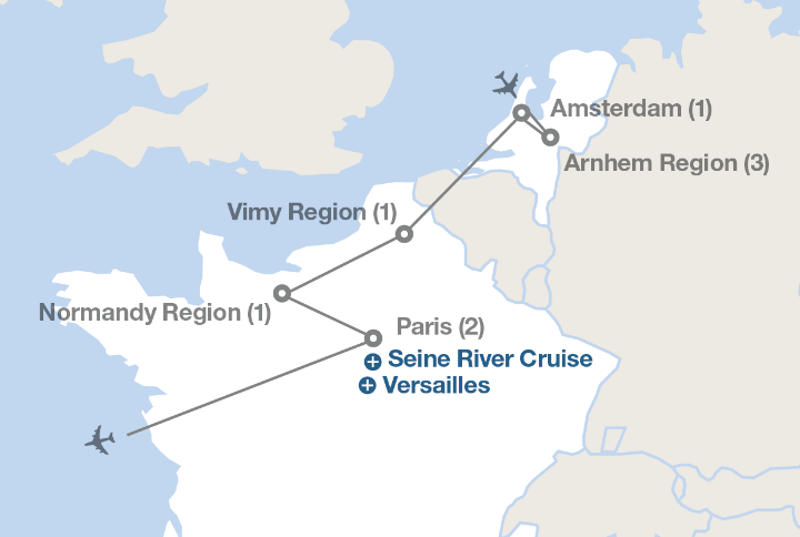 VE 80: Netherlands & France | EF Educational Tours Canada